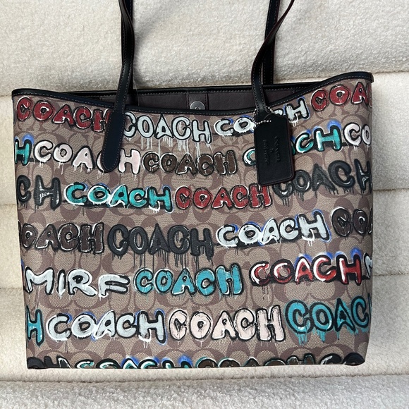 Coach | Bags | Coach X Mint Serf City Tote In Signature Canvas | Poshmark